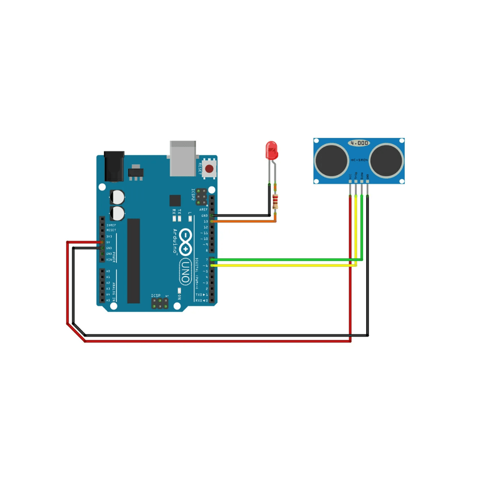 เซ็นเซอร์ HC-SR04P Ultrasonic สำหรับ Arduino Robotics – บริษัท โกลบอลโท ...